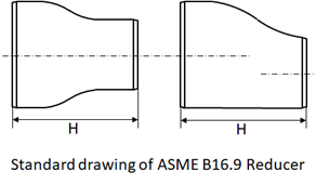 SCH 80S Carbon Steel Eccentric Reducer , ASTM A234 Eccentric Reducer ...