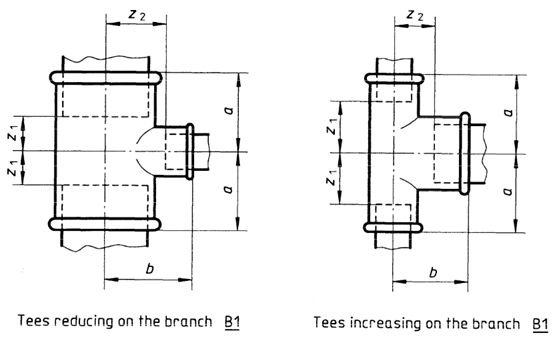 AISI 304 ISO 49-1994 (E) CL150 Stainless Steel Cast Threaded Reducing Tee