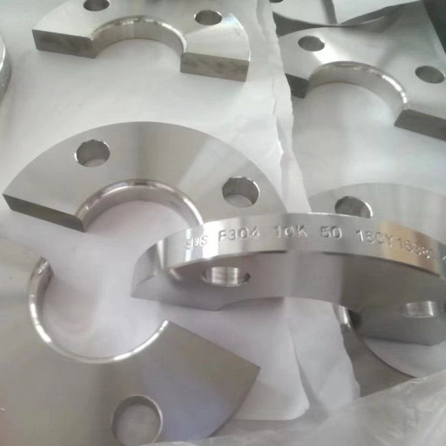 Split Stainless Steel Pipe Flanges 5K 10K 16K 20K Corrosion Resistant ...