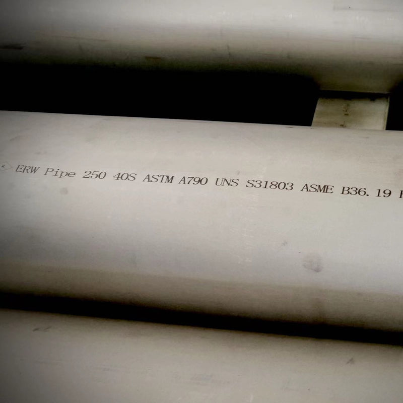 ASME B36.19 Welded Stainless Steel Pipe SCH 40S ASTM A790 Cold Rolled Seamless