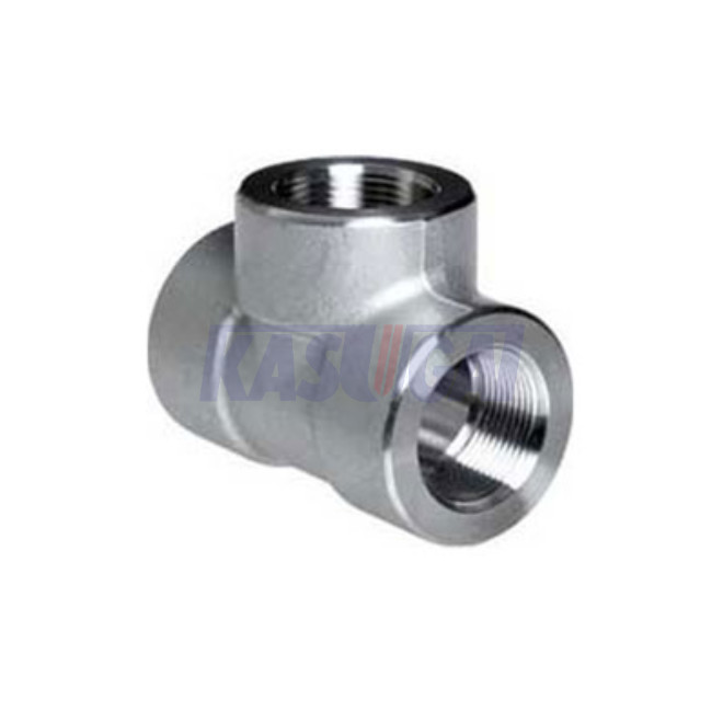 ASME B16.11 High Pressure Carbon Steel Forged Threaded Tee