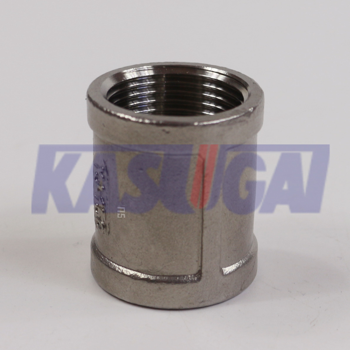 ASTM A351 CF8 1¼" Cast Threaded Banded Coupling CL150