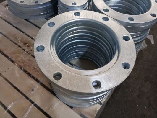 SS400 JIS B2220 Flange , 5K 400A Carbon Steel Flat Face Flange