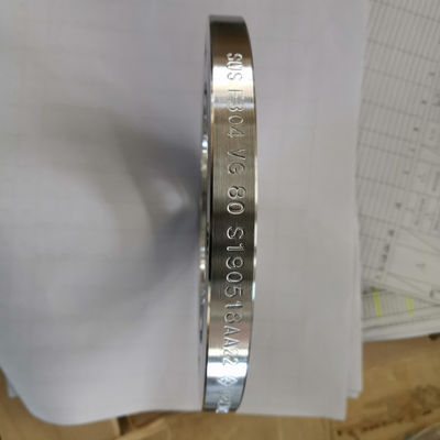 Full Face Stainless Steel Pipe Flanges FF Type B2290 SUS304 VG Vacuum
