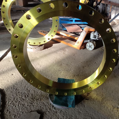 Class 600 Carbon Steel Forged Flange , ASTM A105 Flange Sch80 Pipe Fitting