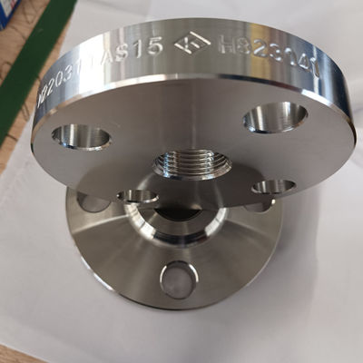 SUS304 10K PTFF Threaded Flat Face Flange - JIS B2220