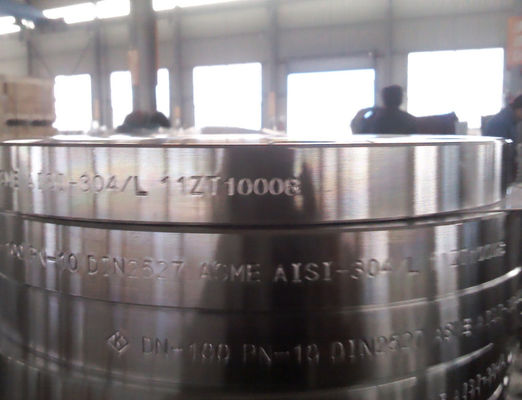 DIN2527 PN10 AISI 304/L Weld Neck Stainless Steel Flanges