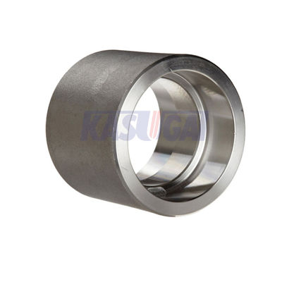 SW High Pressure SS Fittings , Forged Stainless Steel Socket Weld Coupling